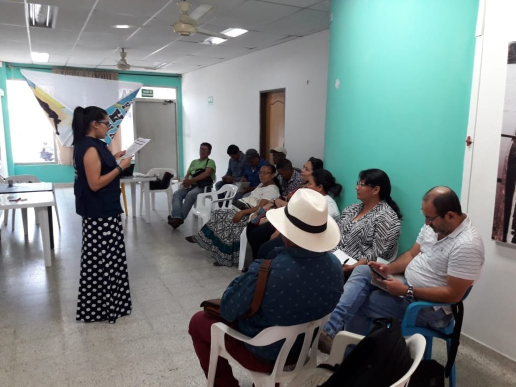 Inicia la toma de declaración de la ACVC como sujeto colectivo victimizado y con destino a su ...